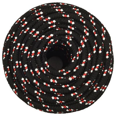 vidaXL Boot touw 14 mm 25 m polypropyleen zwart kopen? | vidaXL.nl