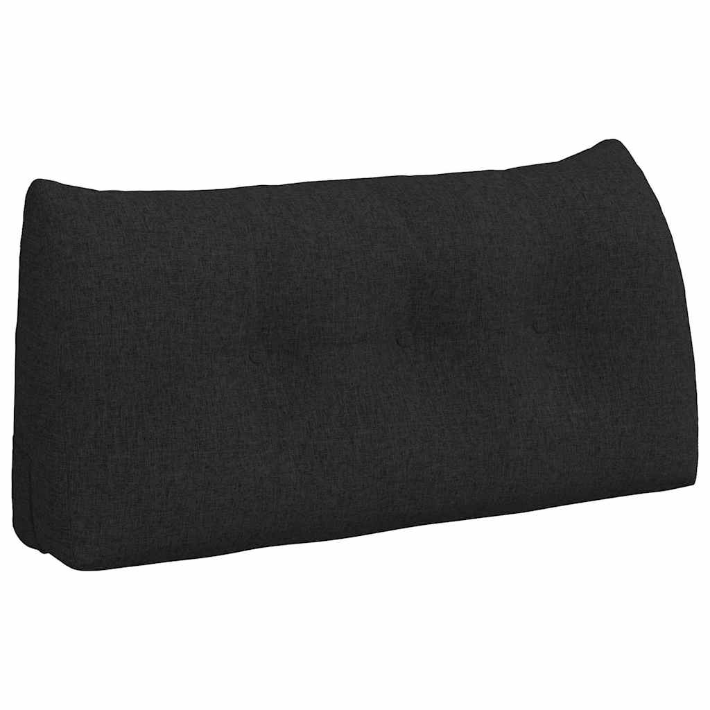 vidaXL Rugkussen Zwart 100 x 24 x 50 cm Stof kopen? | vidaXL.nl