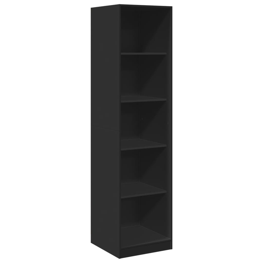 vidaXL Kledingkast 50x50x200 cm bewerkt hout zwart kopen? | vidaXL.nl