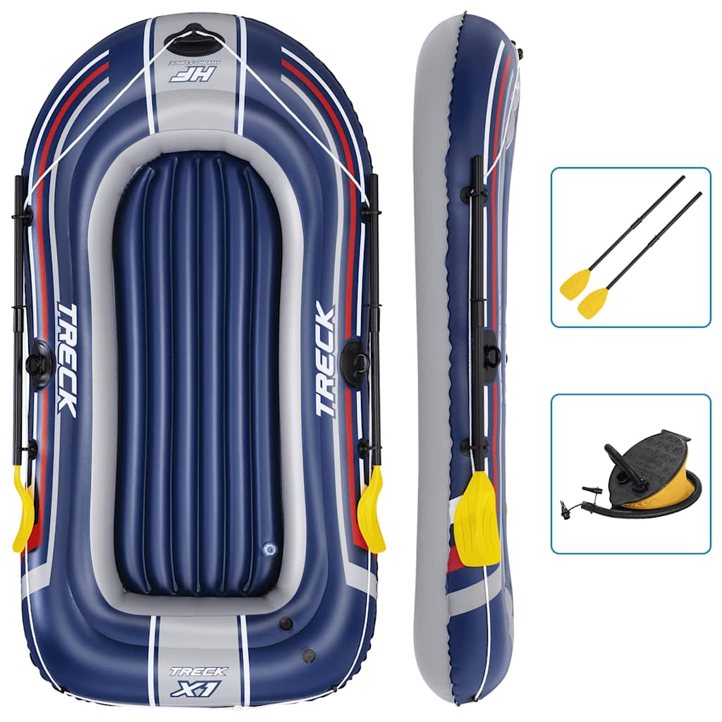 Bestway Opblaasboot Hydro-Force met pomp en roeispanen blauw kopen ...
